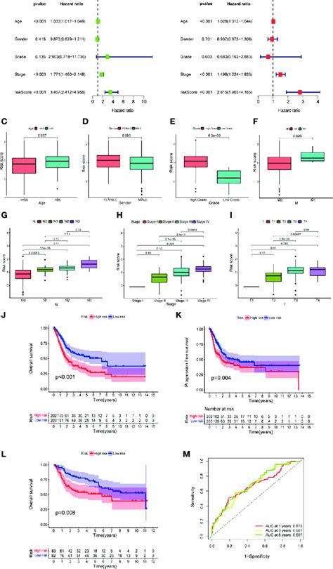 The Predictive Power Of Prognostic Risk Score Signature In Clinical Download Scientific Diagram