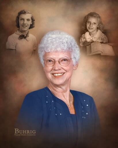 Martha Marty Cecilia White Obituary June Buhrig Funeral