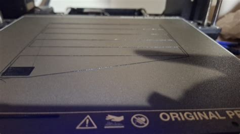 fine first layer calibration assembly and first prints
