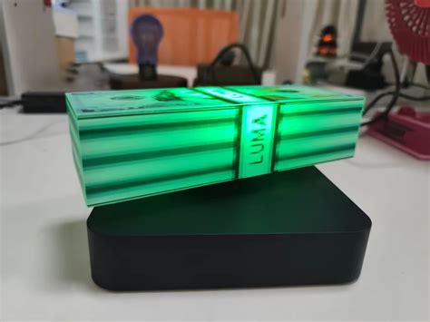 Magnetic Levitation Gta Money Lamp Floating Dollar Led Light Gaming