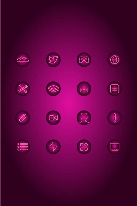 Free Purple App Icons Masterbundles