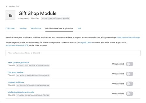 Auth0 Configuration Server Apps API