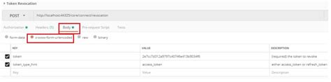 revoke access token