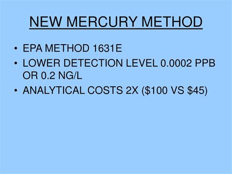 Ppt Mercury Request For Effluent Data Powerpoint Presentation Free Download Id 4905600