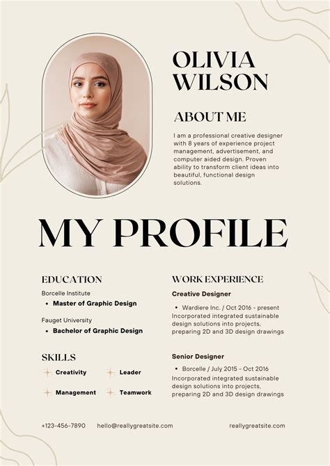 Free Professional Portfolio Template Word Printables