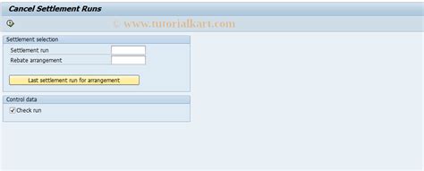 MEB0 SAP Tcode Reversal Of Settlement Runs