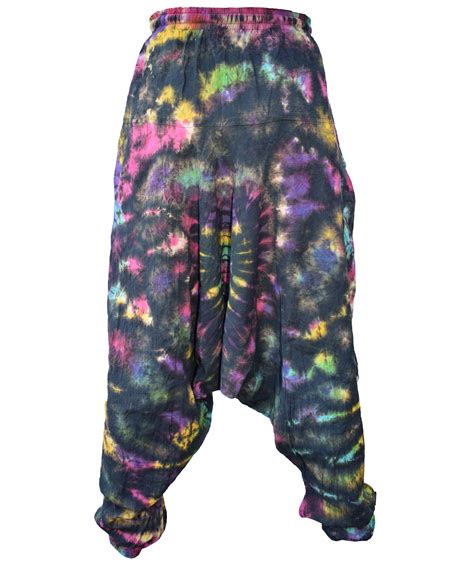 Light Cotton Drop Crotch Ninja Harem Pants Gheri