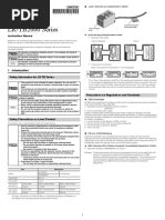 Lr Zh Series Laser Sensor Manual Pdf Electromagnetic Compatibility