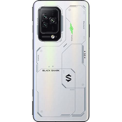 Мобилен телефон Black Shark, 5 PRO, Dual SIM, 128 GB, 8 GB RAM, 5G, Бял ...
