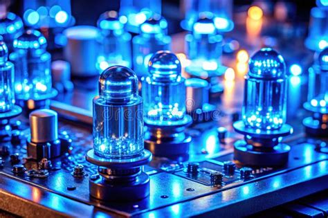 Unveiling The Secrets Of Blue Led Light A Nighttime Science Experiment Photography Showcase