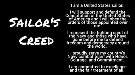 Unlock The Navy Sailors Creed Meaning History And Impact ⚓