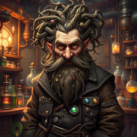 Meet Baern Firetamer The Eccentric Dwarf Artificer