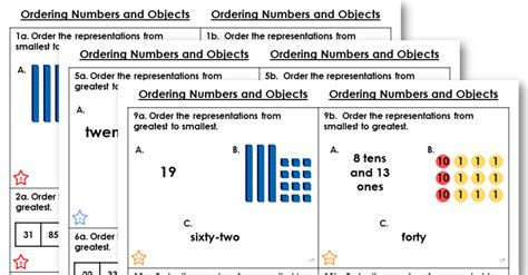 Year 2 Ordering Numbers And Objects Lesson Classroom Secrets Classroom Secrets