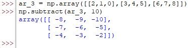 Numpy Subtract How To Use Subtract Numbers With NumPy In Python AskPython