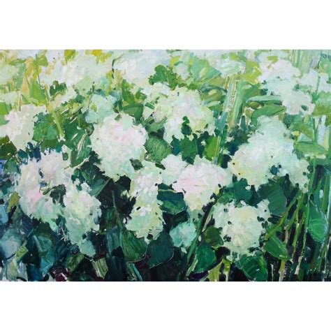 Купить картину Солнечная гортензия в Москве от художника Ремизова Светлана