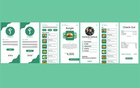 Food App UI Design On Behance