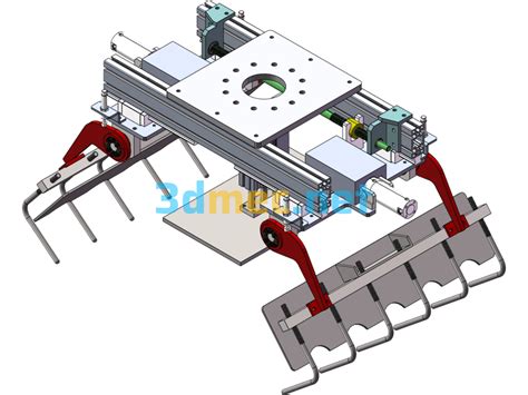 Robot Gripper 3d Model Solidworks