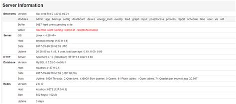 daemon is not running emonpi emonsd openenergymonitor community