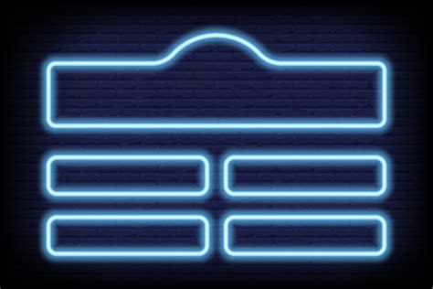 Neon Quiz Game Template With Question Mark Four Vector Image