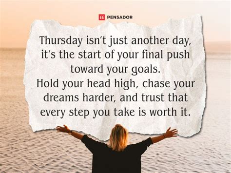 75 Thursday Quotes To Inspire A Motivational Mindset Pensador