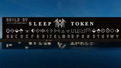 Sleep Token Alphabet Runes By Kellyesperabennet 3dxchat Sharing