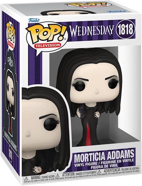 Funko Pop Tv Wednesday Morticia Addams Collectable Vinyl Figure T Idea