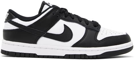 Nike Black And White Dunk Low Sneakers Nike