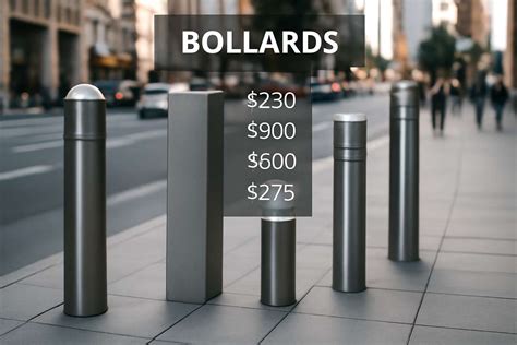 Unlock The Latest Deals With Our Comprehensive Bollards Price List For