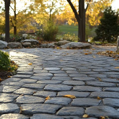 Do It Yourself Cobblestone Driveway