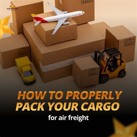 How To Pack Your Cargo For Air Freight Starland Global Logistics Llc