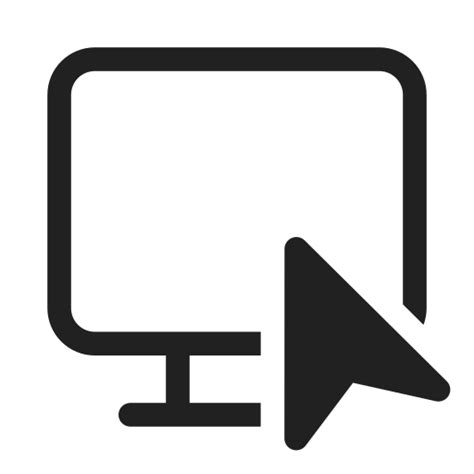 Desktop Cursor Regular User Interface And Gesture Icons