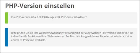 der php extended support das bringt er ihnen strato