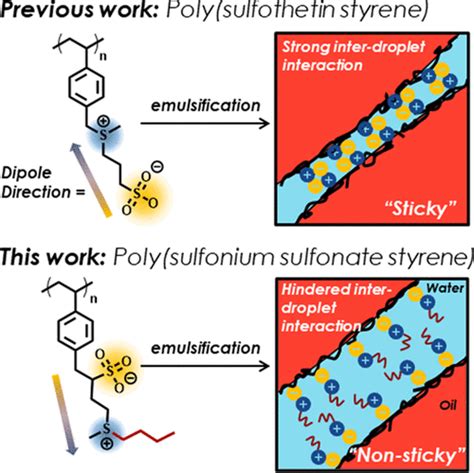 Zwitterionic Sulfonium Sulfonate Polymers Impacts Of Substituents And Inverted Dipole