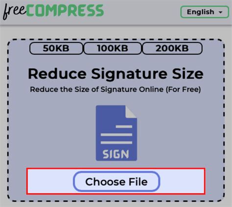 Reduce Signature Size Online Free