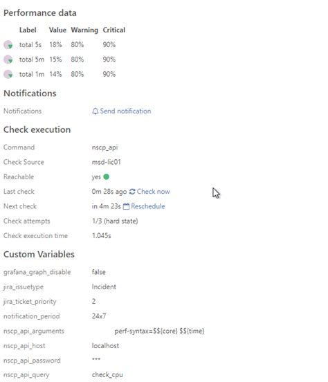 Performance Data Of Check Nscp Api Are Not Registered In IcingaWeb Icinga Icinga Community