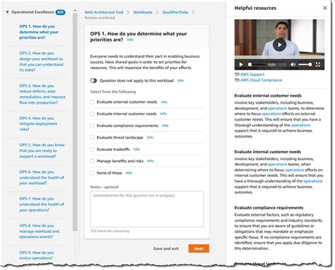 New Aws Well Architected Tool Review Workloads Against Best