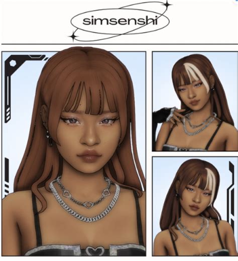 Joy Hair By Simsenshi The Sims Download Simsfinds Com Sims Hair Sims Characters Sims
