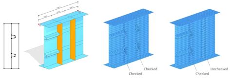 Main Parts Member Shell FEA SkyCiv Engineering