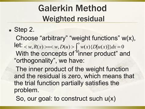 Galerkin Method Ppt