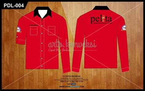 Desain Baju Pdh Vector