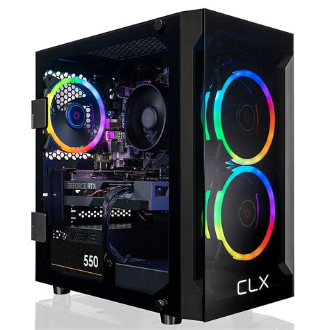 Best Buy Clx Set Gaming Desktop Amd Ryzen X Gb Memory Nvidia Geforce Rtx Gb M