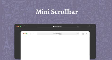 Customize Scrollbar