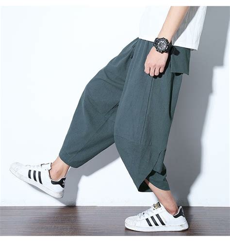 린넨 남자 항아리바지 빅항아리 냉장고 남성 바지 8부 2개세트 A01 티몬