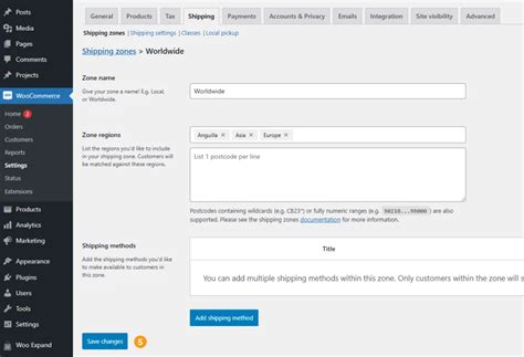 How To Set Up Shipping In Woocommerce A Step By Step Guide Wooexpand