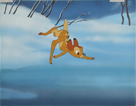 Bambi Production Cel From Bambi Rr Auction