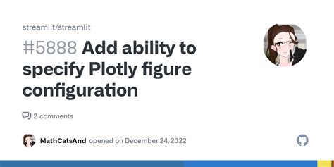 Add Ability To Specify Plotly Figure Configuration Issue Streamlit Streamlit Github