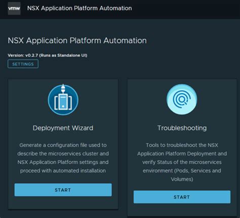 NSX Application Platform NAPP Deployment Using Automation Appliance VClouds Tech