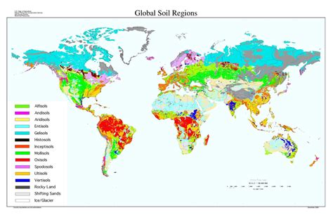 Global Soil Regions Key And Map Global And By Continets Rmapporn