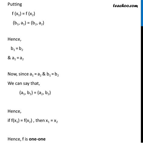 Ex Show That F A X B B X A F A B B A Is Bijective