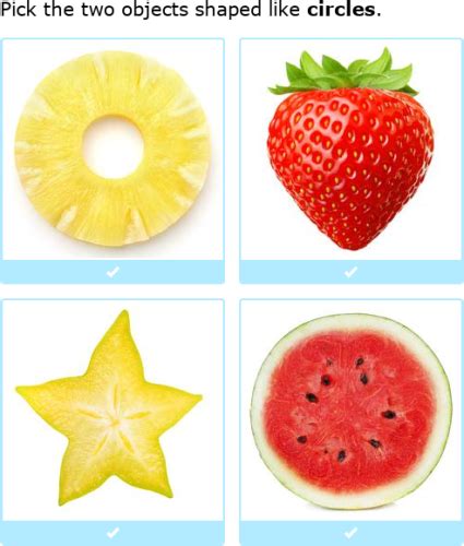 IXL Classify Objects By Two Dimensional Shape Year Science Practice